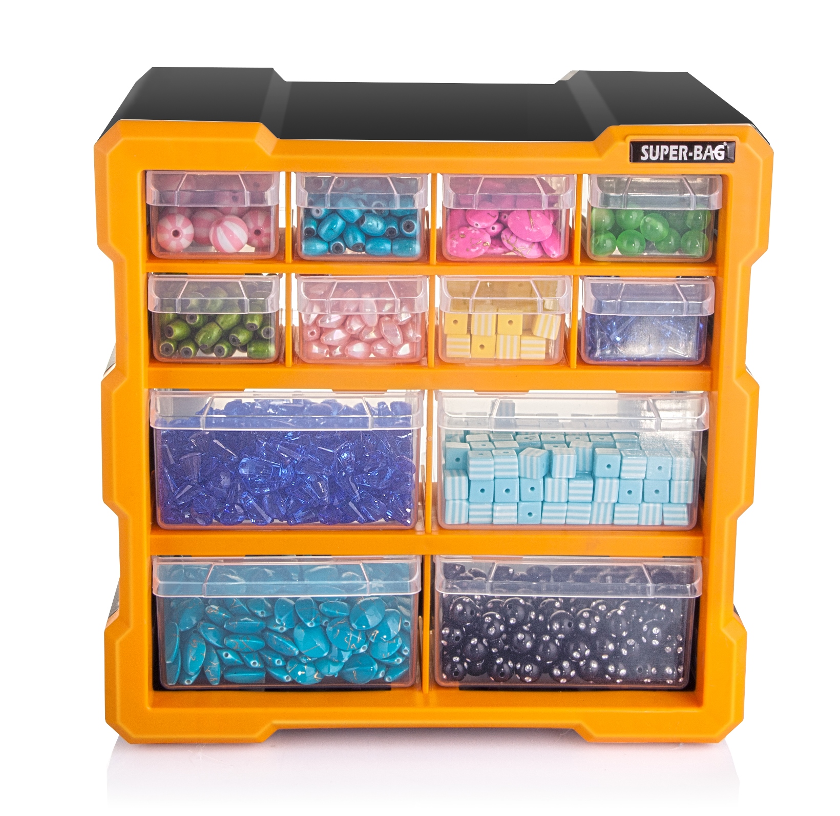 12 Small Monoblock Drawer Set ASR-6007 | Asrın Plastic | İstoç Takım ...
